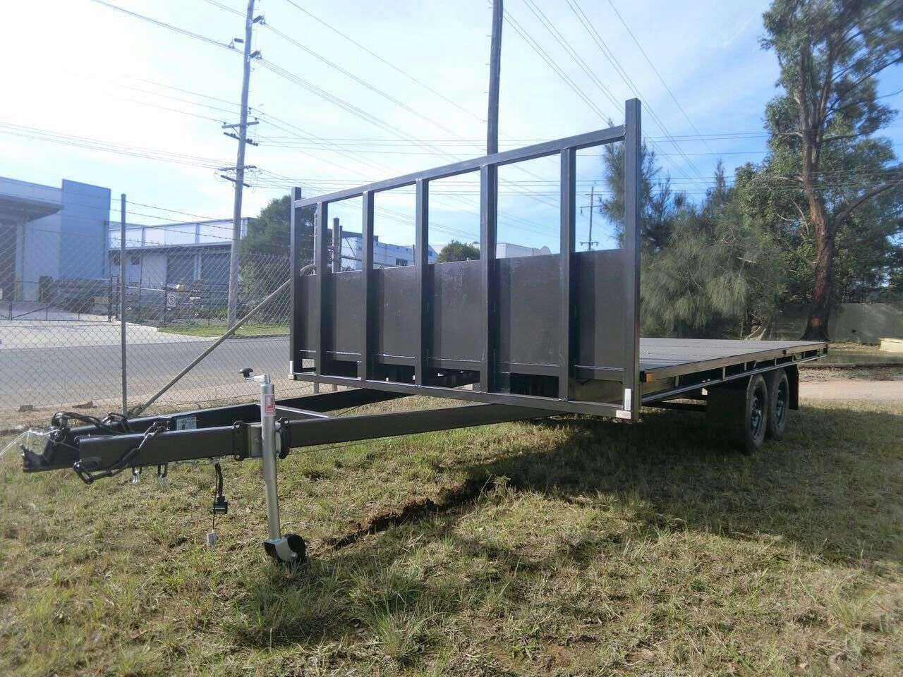 16×8 Foot Flatbed Table Top Tandem Axle Trailer - Best trailers for ...