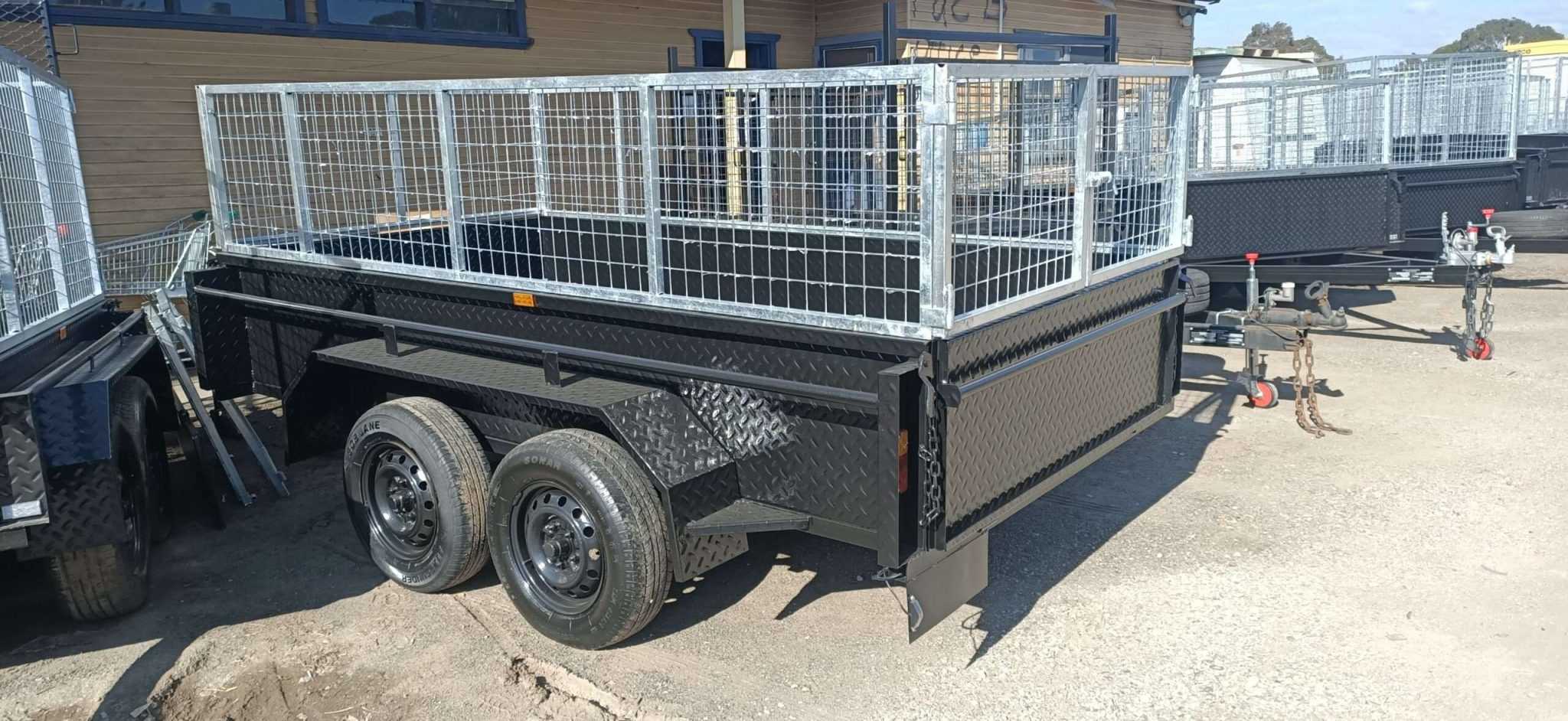 10×5 Deluxe Galvanised Full Checker Plate 2000 kg Capacity - Best ...